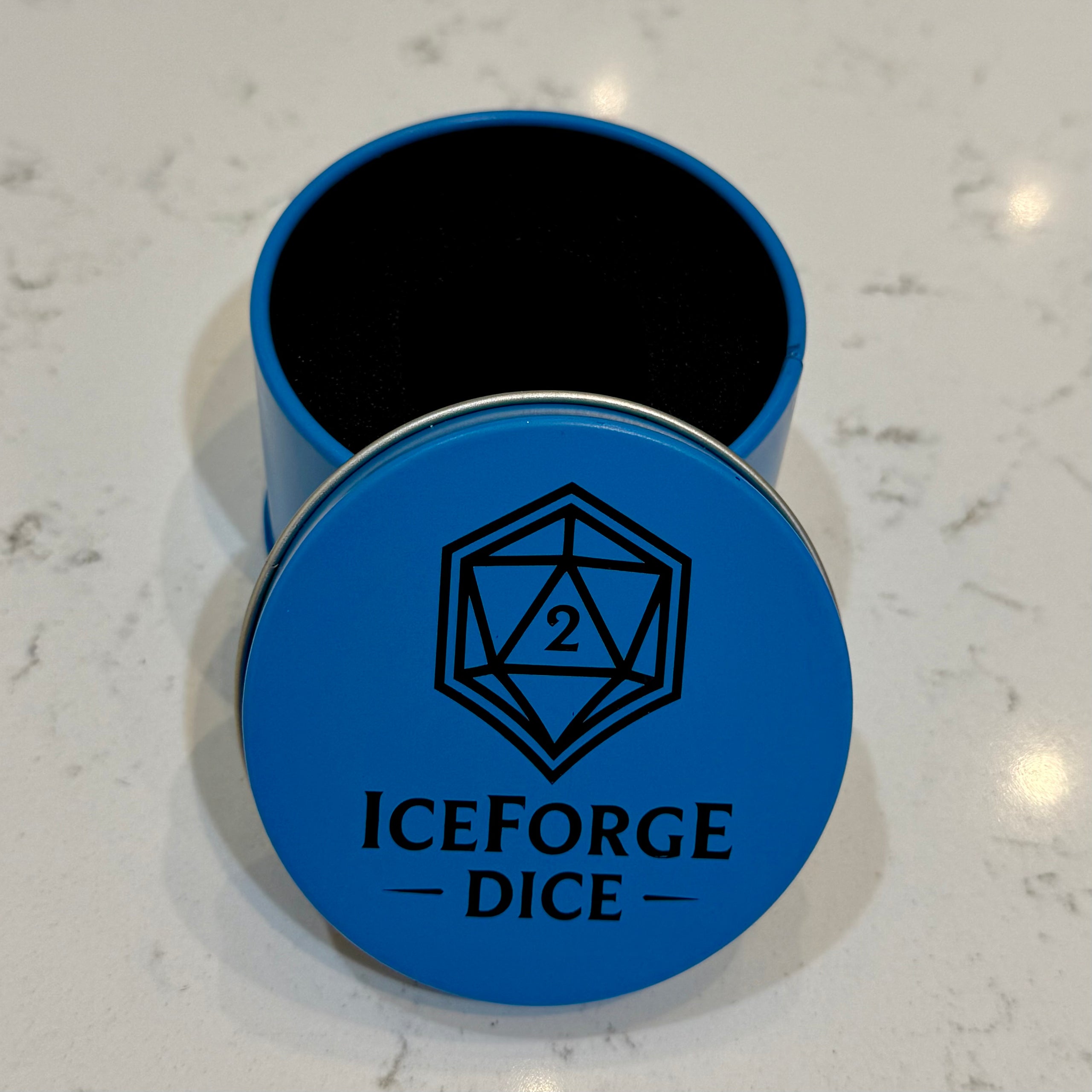 IceForge Dice Canada - Spectrum Shards – Jumbo D20 (30mm)