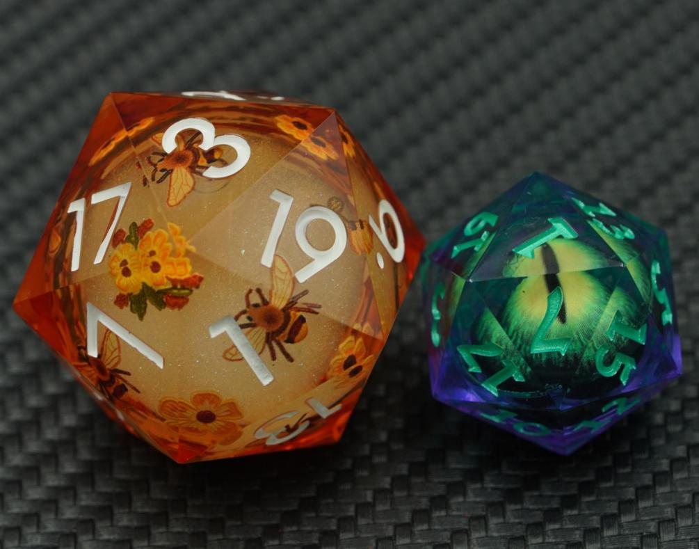 IceForge Dice Canada - Petalforge Jumbo D20 (33mm)